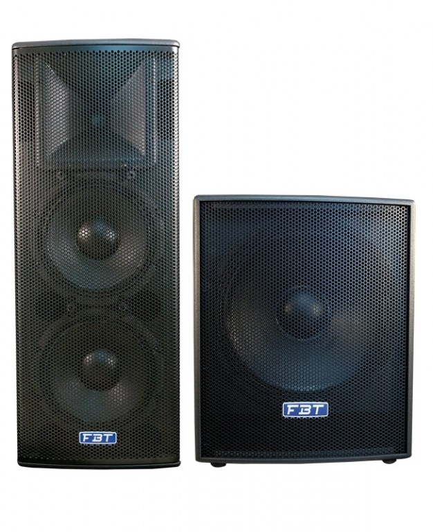 FBT Verve 212A e SUBLine 18Sa - Sound & Lite
